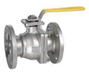 Cast Iron 2 Piece Flanged End Ball Valve - ITCENGCO
